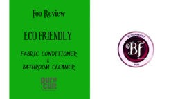 FOO REVIEW - ECO-FRIENDLY FABRIC CONDITIONER & BATHROOM CLEANER BY PURE ...